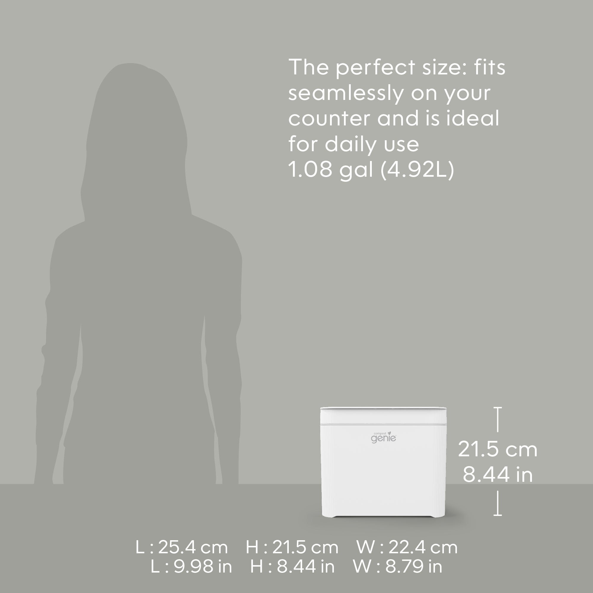 Compost Genie® Countertop Bin