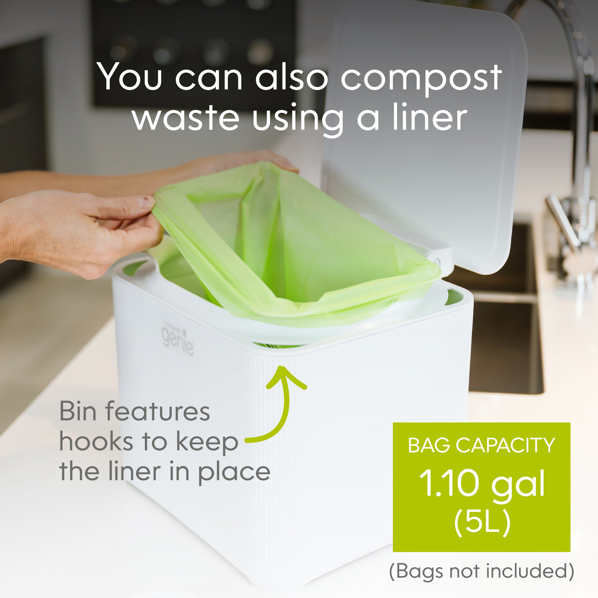 Compost Genie® Countertop Bin